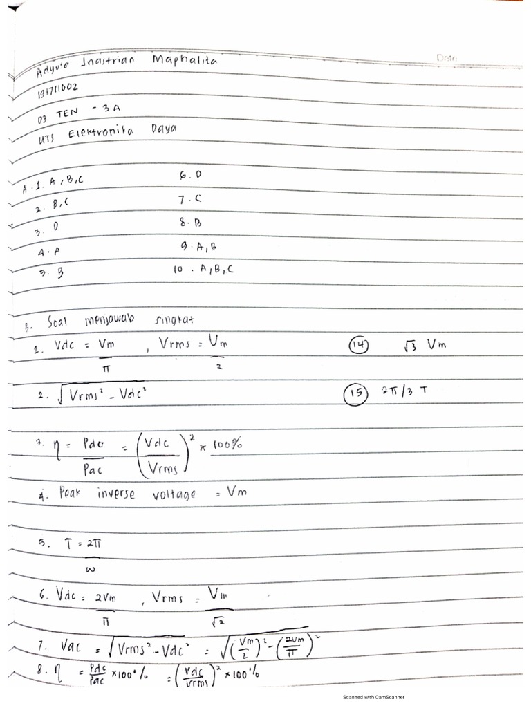 3a - 191711002 - Adyuta Inastrian - Uts Elda | PDF