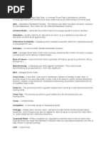 Hospitality Terms and Definitions Guide | PDF | Hotel | Tourism
