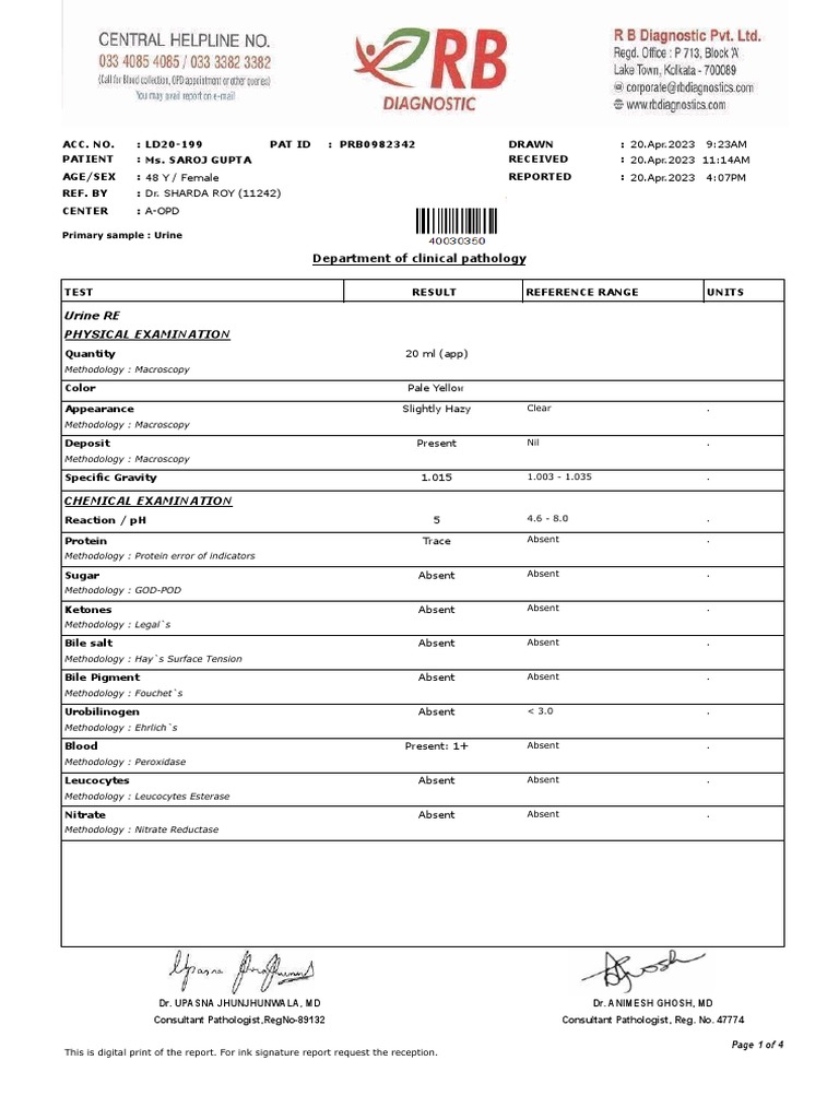 Test Report | PDF | Glycated Hemoglobin | Thyroid Stimulating Hormone