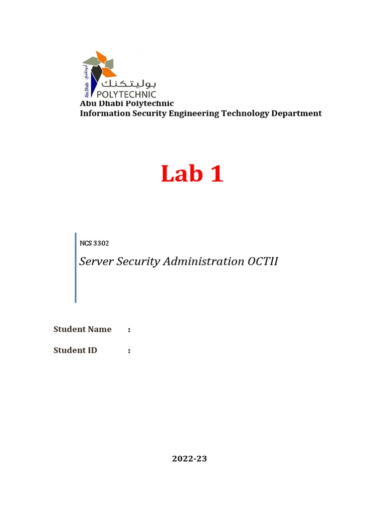 Lab 1 | PDF