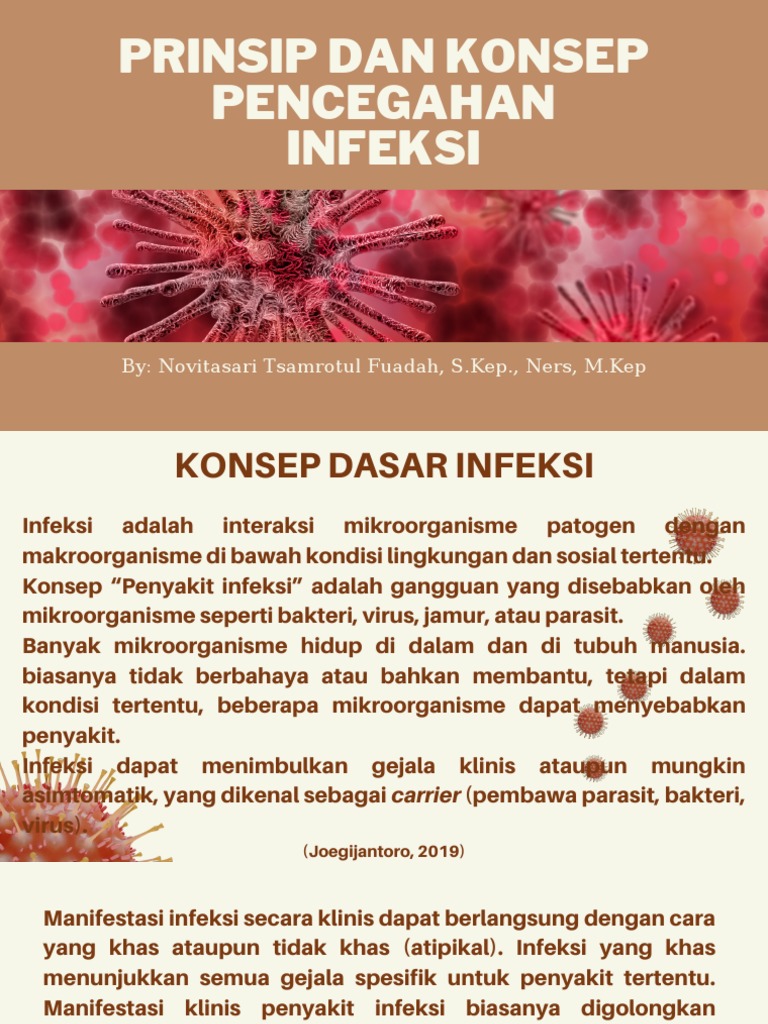 Prinsip Dan Konsep Pencegahan Infeksi | PDF