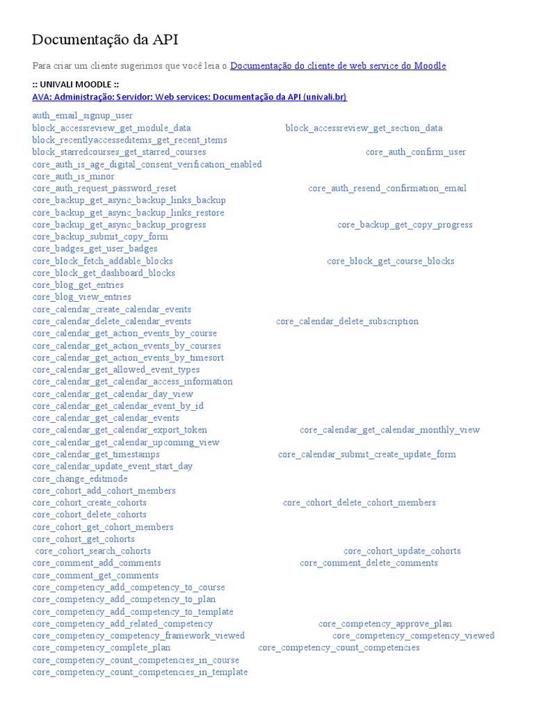 Api Moodle Pdf