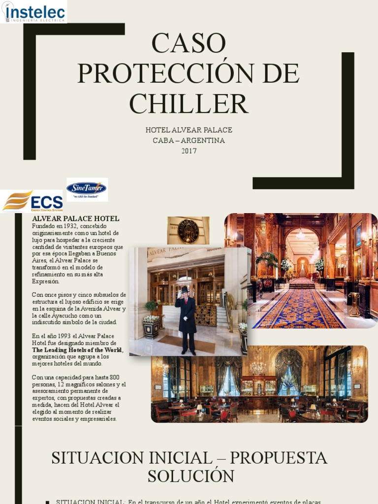 Presentacion II - Alvear Palace Hotel Chillers | PDF