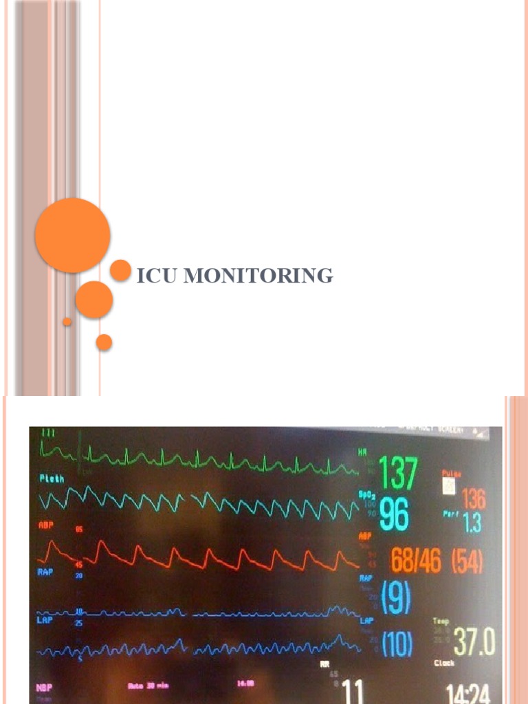 ICU Blood Pressure Monitoring Guide | PDF | Wellness | Science ...