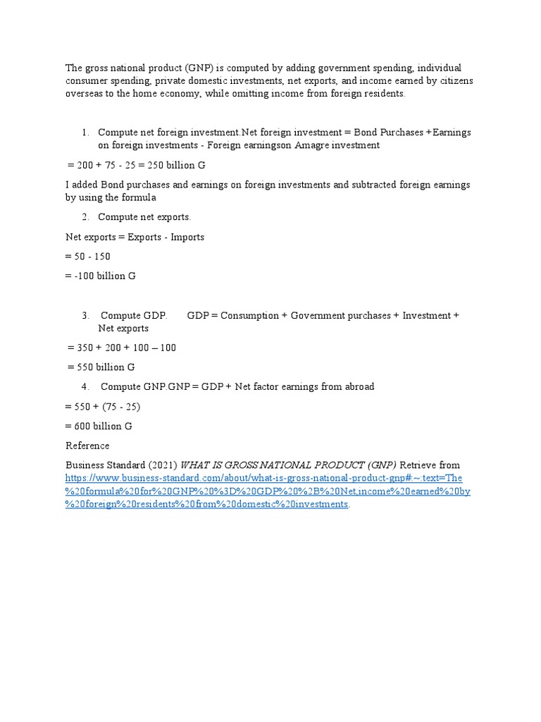 ECON 1580 Discussion Assignment Unit 6 | PDF