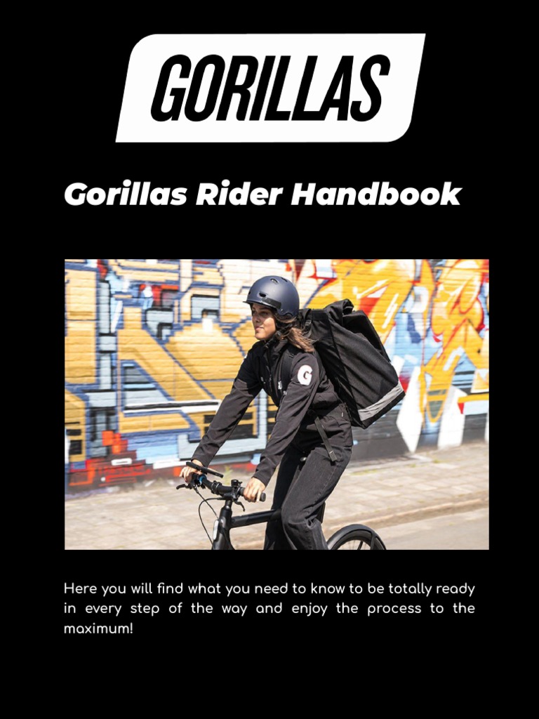Gorillas Rider Handbook | PDF | Transport