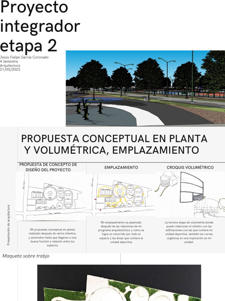 Propuesta Conceptual de Proyecto Arquitectónico | PDF | Arte | Informática