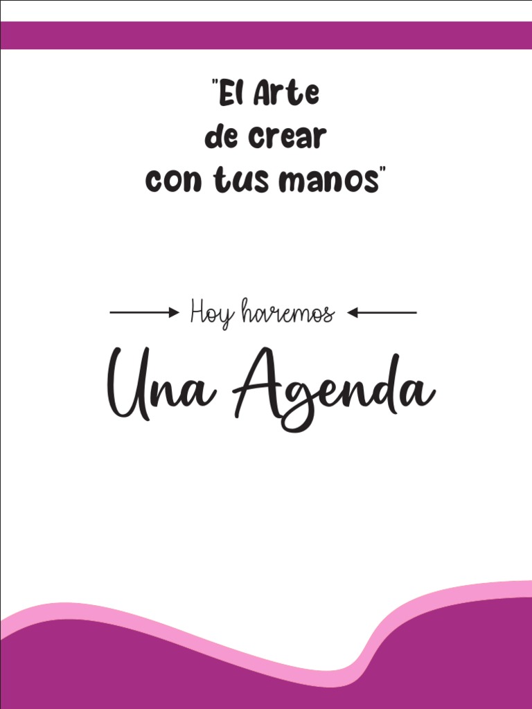 Curso Crea Tu Agenda | PDF Curso Crea Tu Agenda | PDF