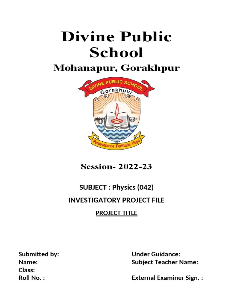 Physics Holiday Project Work | PDF | Inductor | Transformer