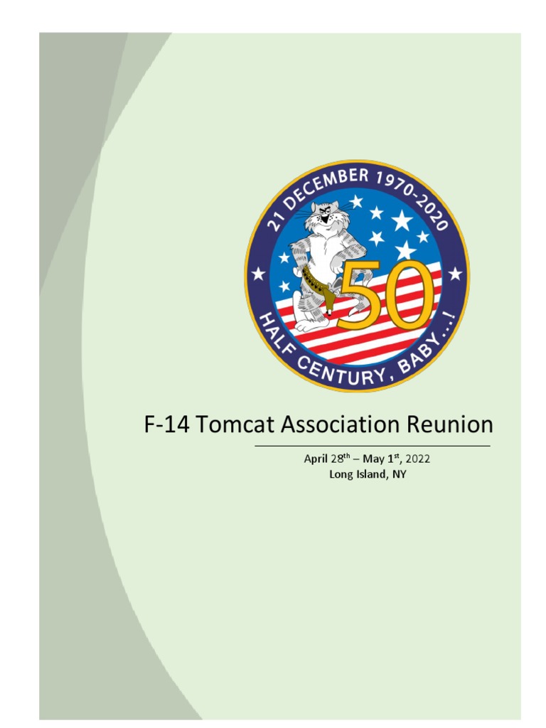 F-14 Tomcat 2022 Brochure | PDF | Salad | Foods