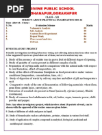 Class 12 Chemistry Project Ideas CBSE 2025-26 | PDF | Titration | Chemistry