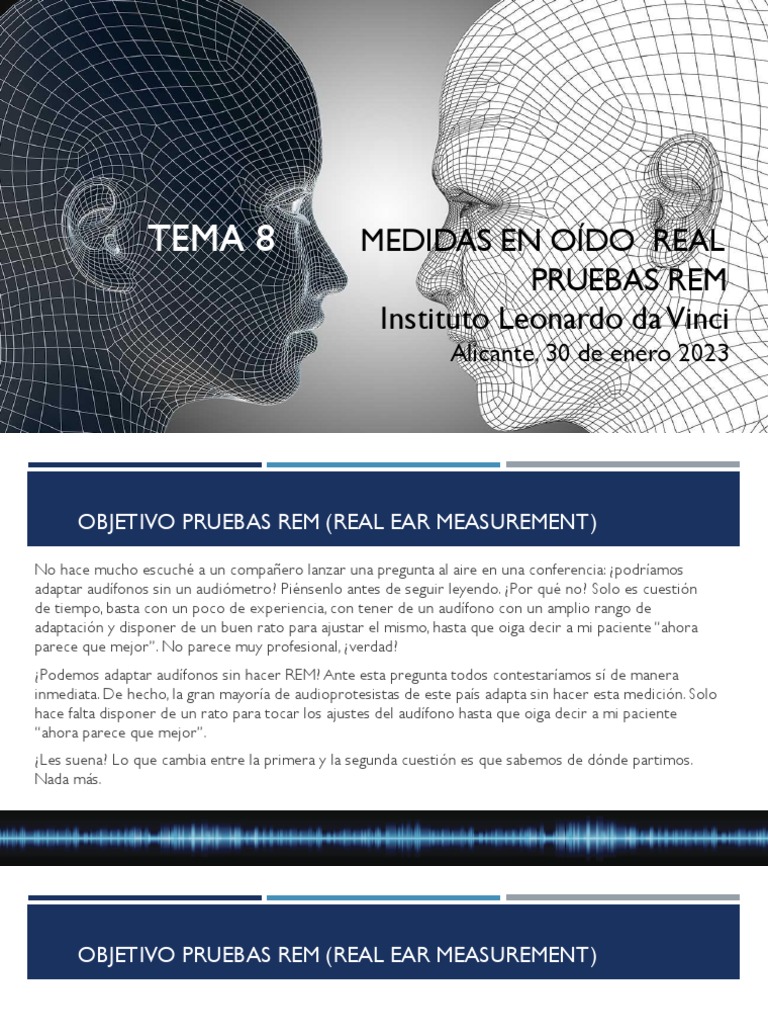 Tema 8 Rem | PDF | Otorrinolaringología | Especialidades Medicas