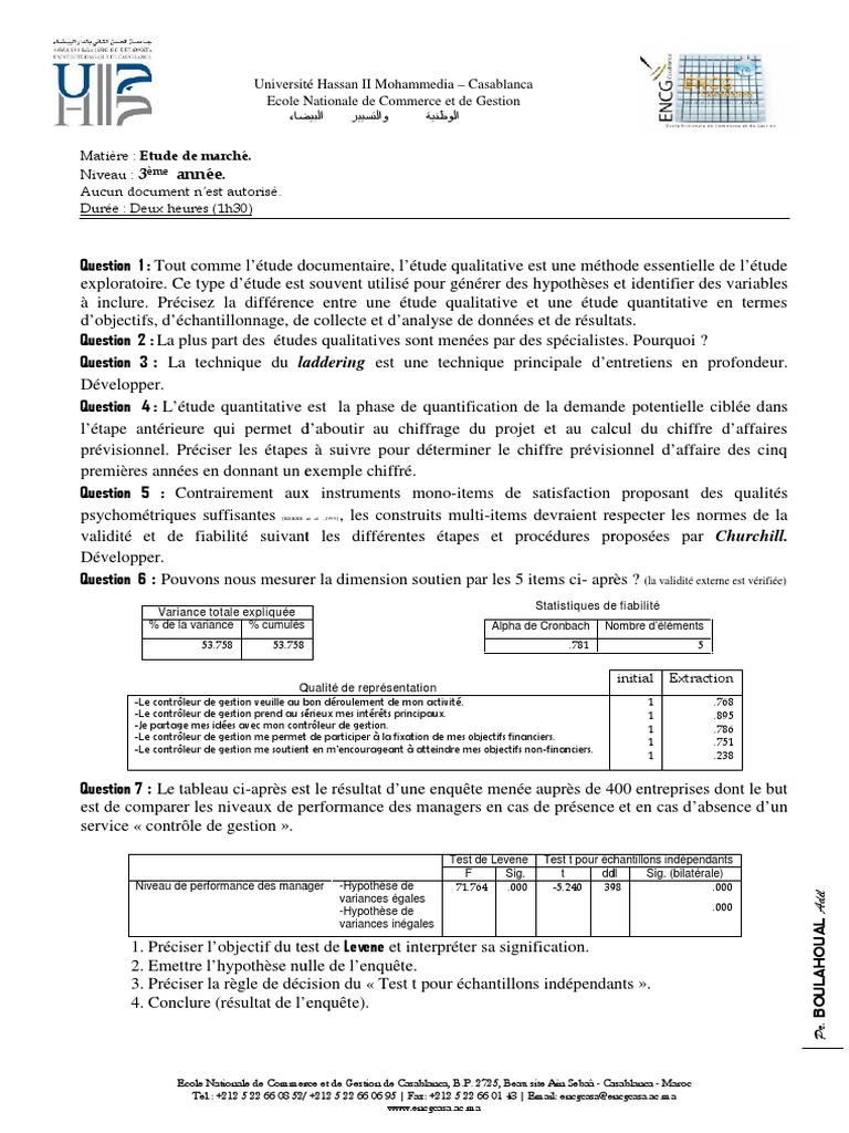 Examen EDM 2015-2016 | PDF