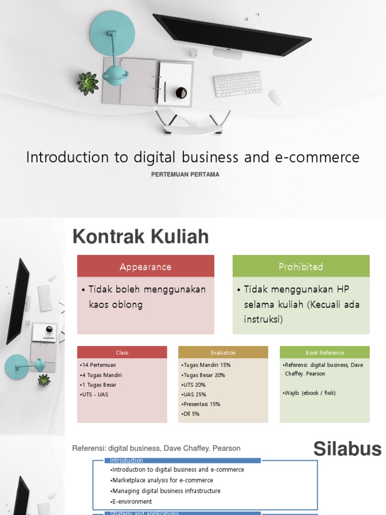 Pertemuan 1 Pengantar Bisnis Digital Dan E-Commerce | PDF