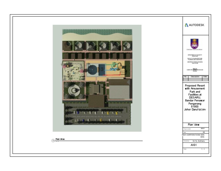HOTEL DESIGN IDEA IN REVIT UITM STUDENT | PDF