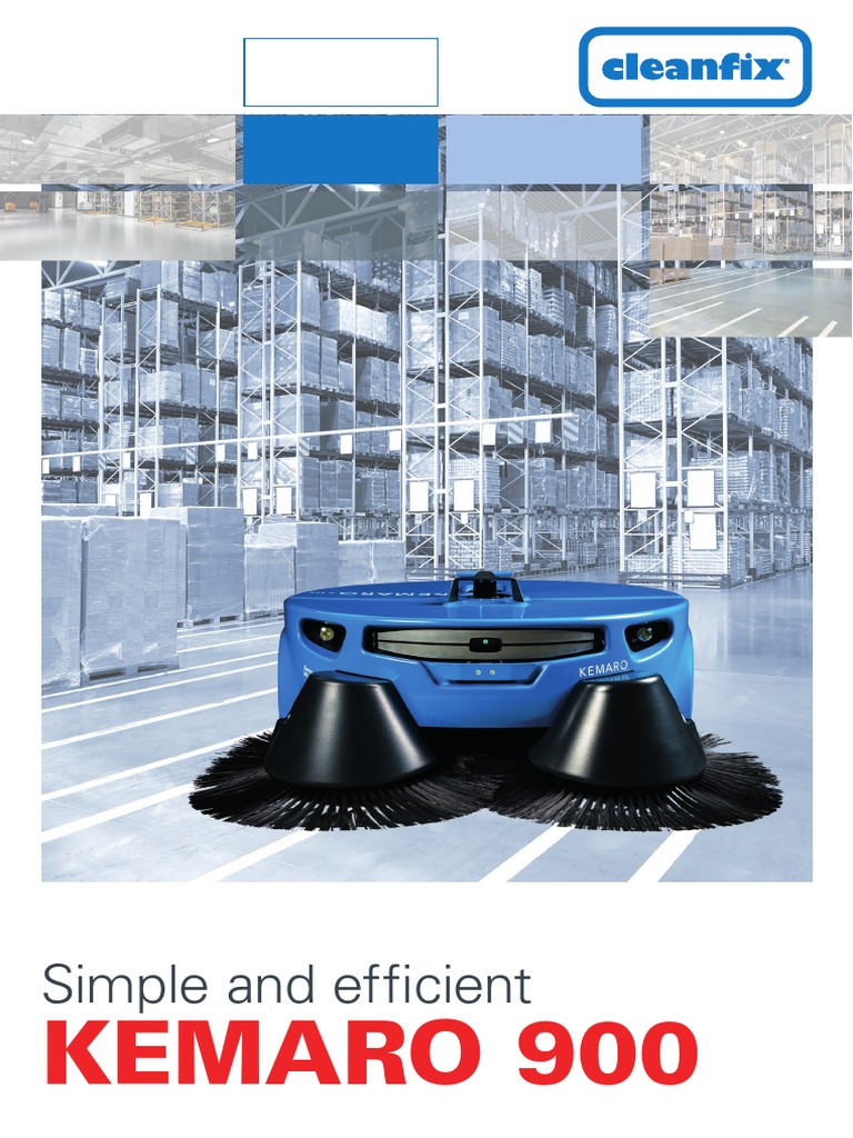 Cleanfix Kemaro 900 E | PDF | Robot | Robotics