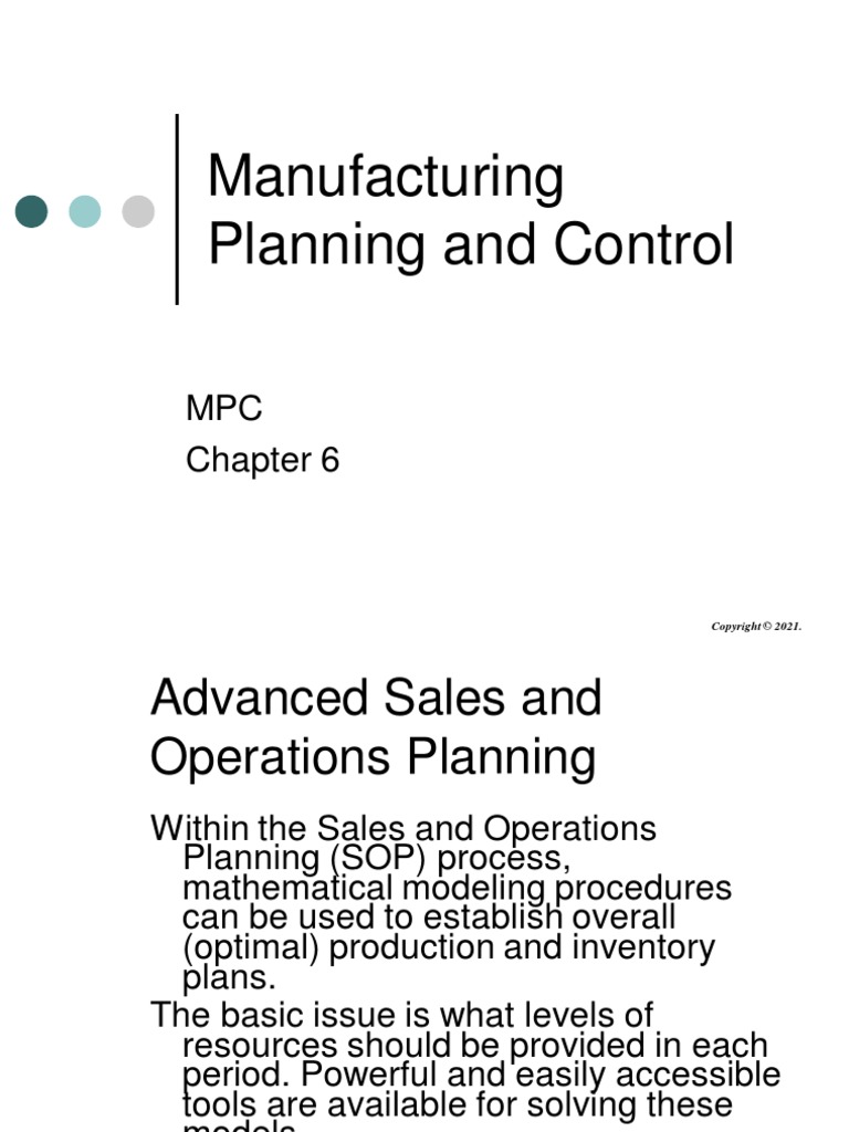 Chap006 v5 | PDF | Inventory | Linear Programming