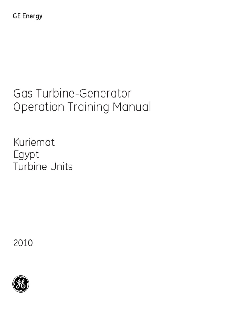 Gas Turbine Training for Engineers | PDF | Gas Turbine | Electric Generator