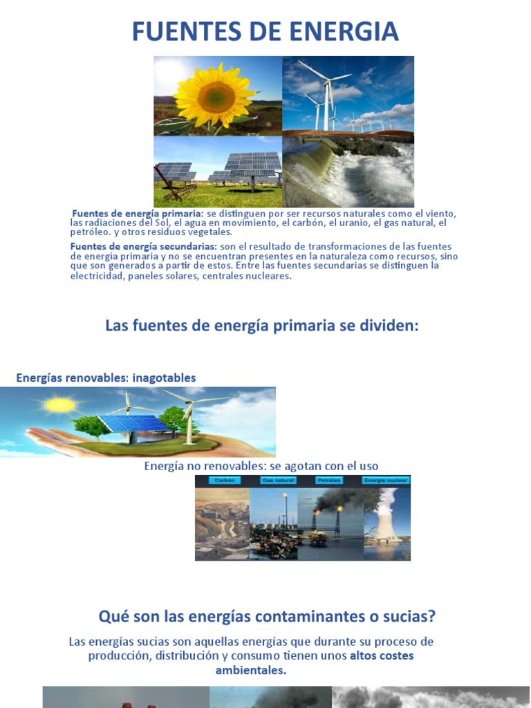 Fuentes de Energia | PDF