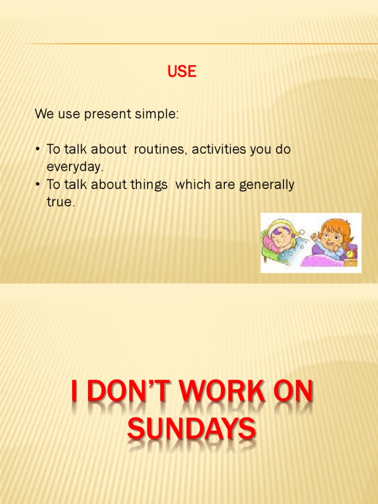 Present Simple Negative Questions Pdf