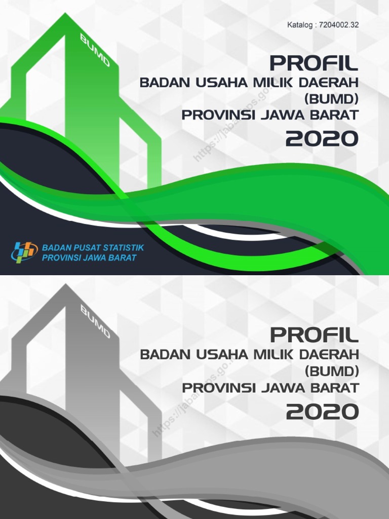 Profil Badan Usaha Milik Daerah (BUMD) Provinsi Jawa Barat 2020 | PDF