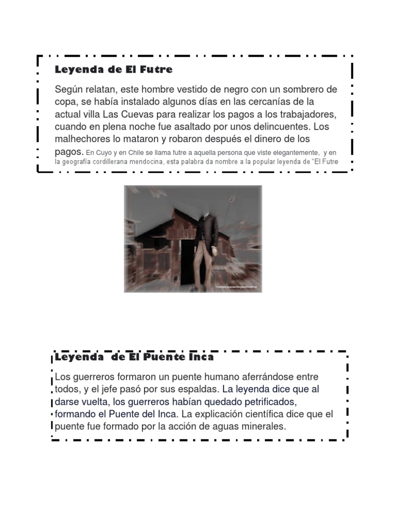 Trabajo Practico Leyendas | PDF