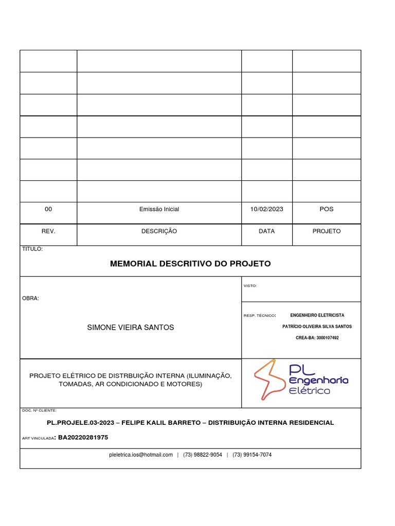 PL - Memorialdescritivo.03-2023 - Felipe Kalil Barreto - Distribuição ...