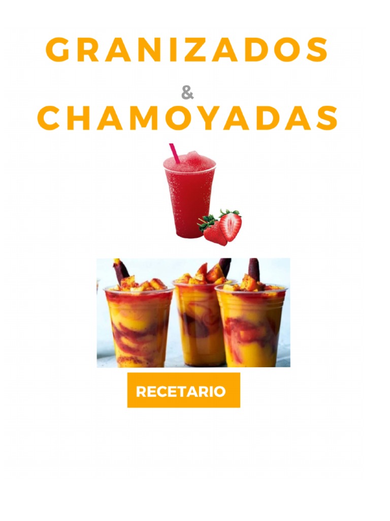 Recetas de Granizados y Chamoyadas | PDF