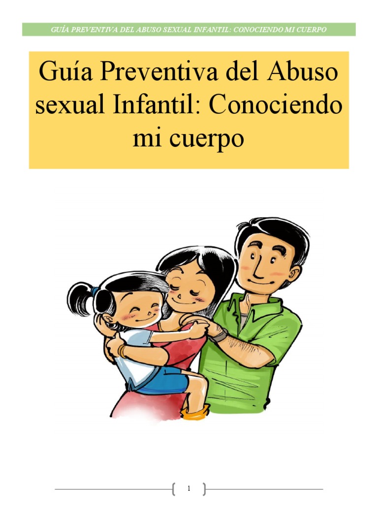 Guía Actualizada Prevención Abuso Sexual Infantil | PDF | Abuso sexual | Abuso Sexual Infantil