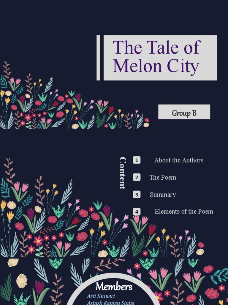Tale of Melon City | PDF
