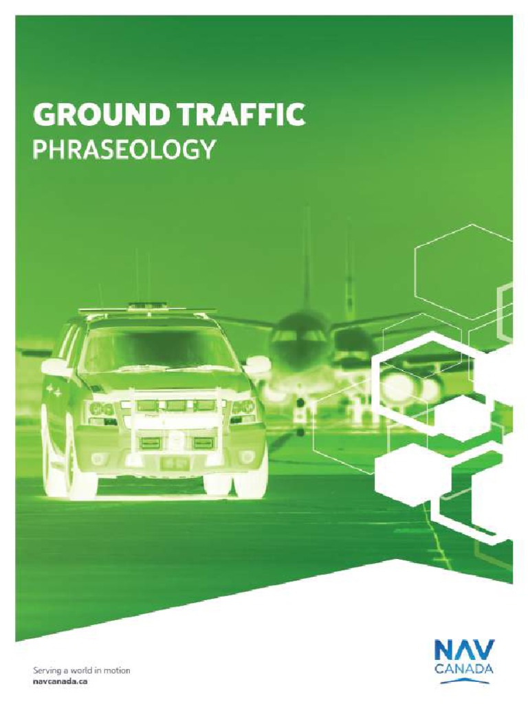Ground Traffic Phraseology - Compressed | PDF | Air Traffic Control ...