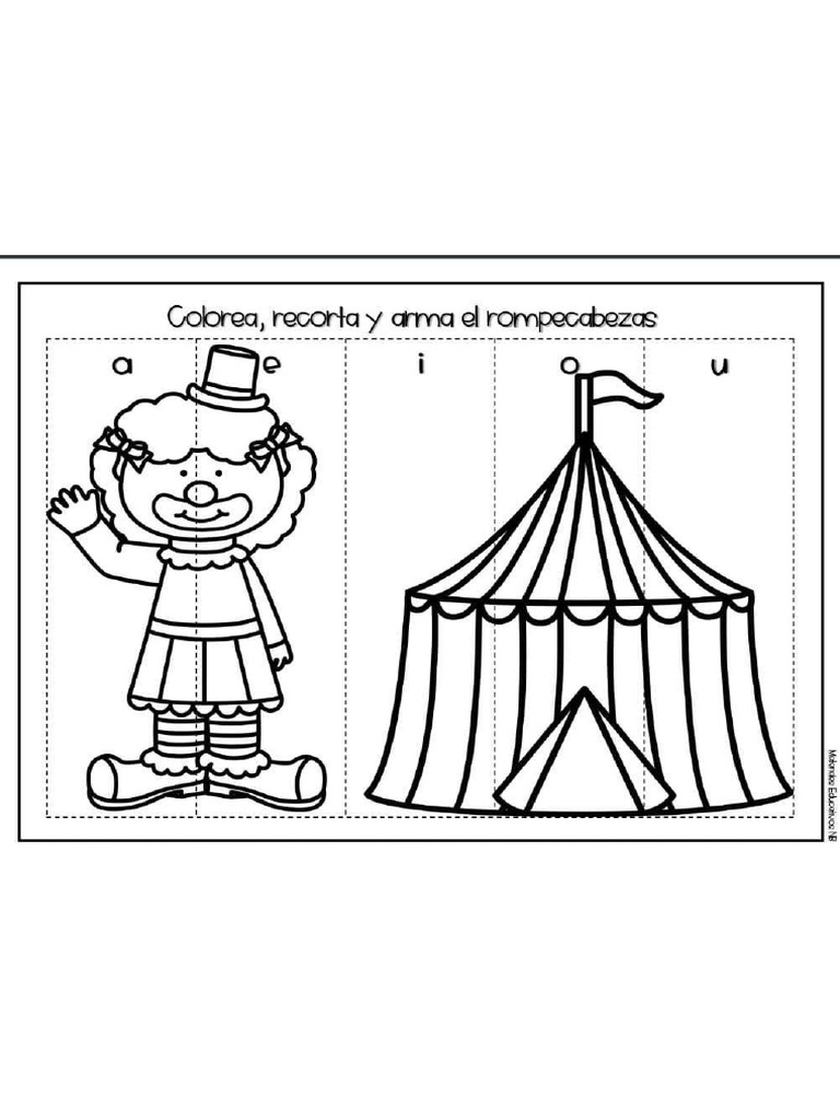 Circo de Las Vocales | PDF