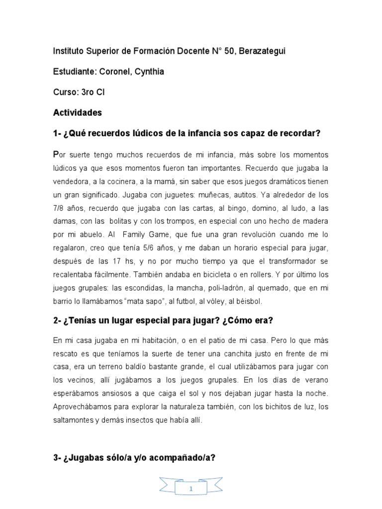 TP 1 de Juego | PDF
