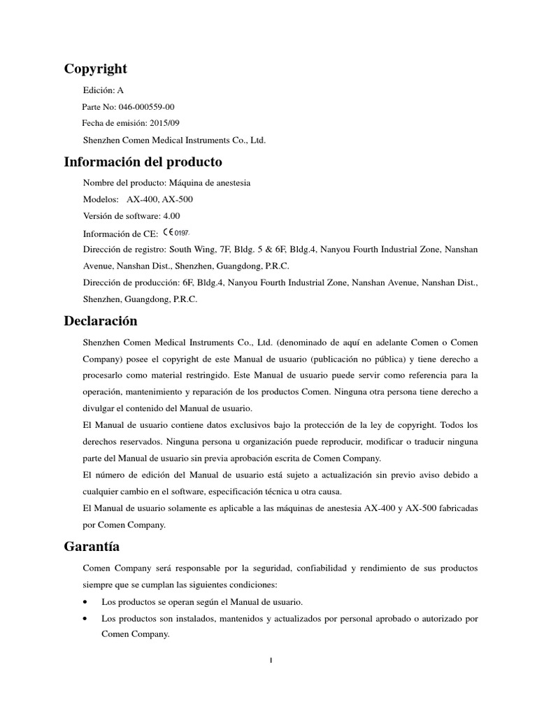 AX-500 Manual Spanish | PDF AX-500 Manual Spanish | PDF