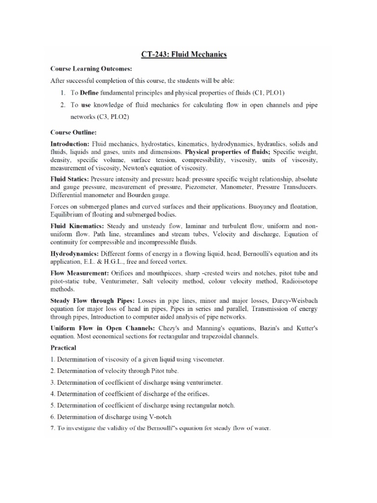 ct-243 Fluid Clo Plo | PDF