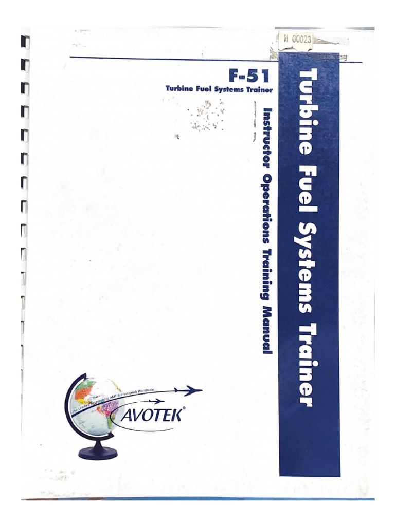 Turbine Fuel Systems Trainer | PDF