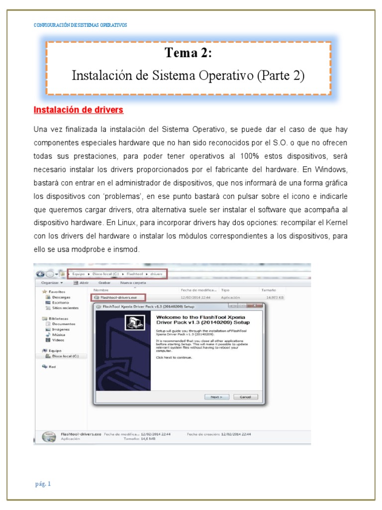 Tema # 2 de Configuración IITri 21 | PDF | Microsoft Windows | Sistema ...