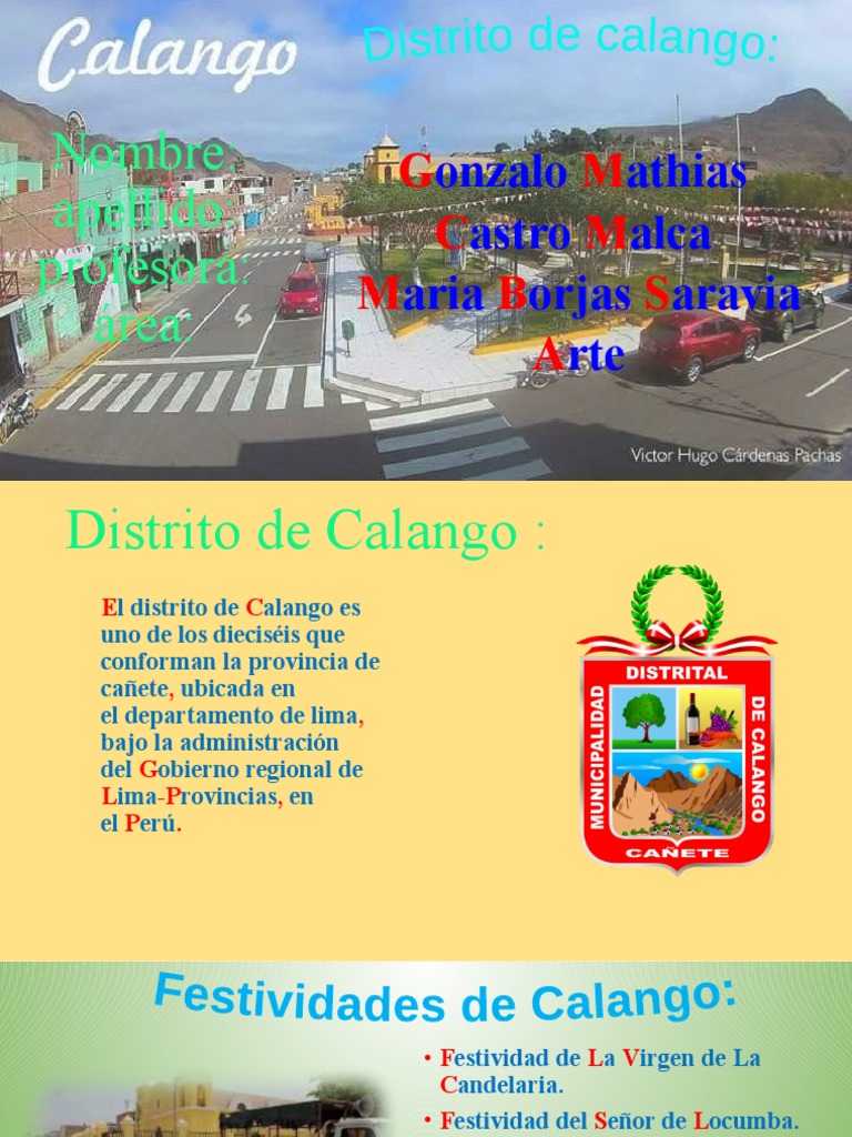 Distrito de Calango | PDF