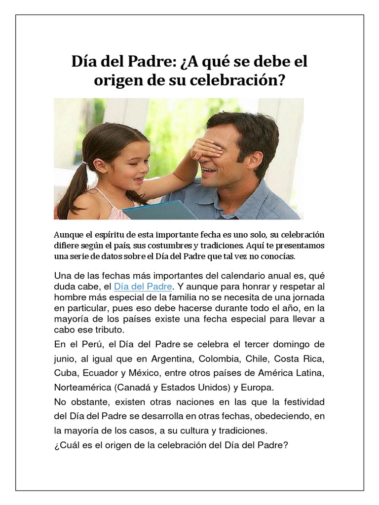 Día Del Padre Pdf