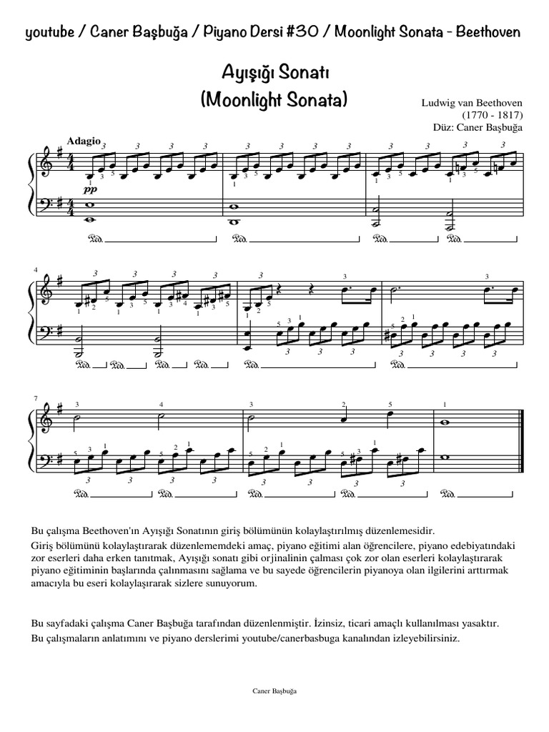 Piyano Dersi30 Caner Başbuğa | PDF