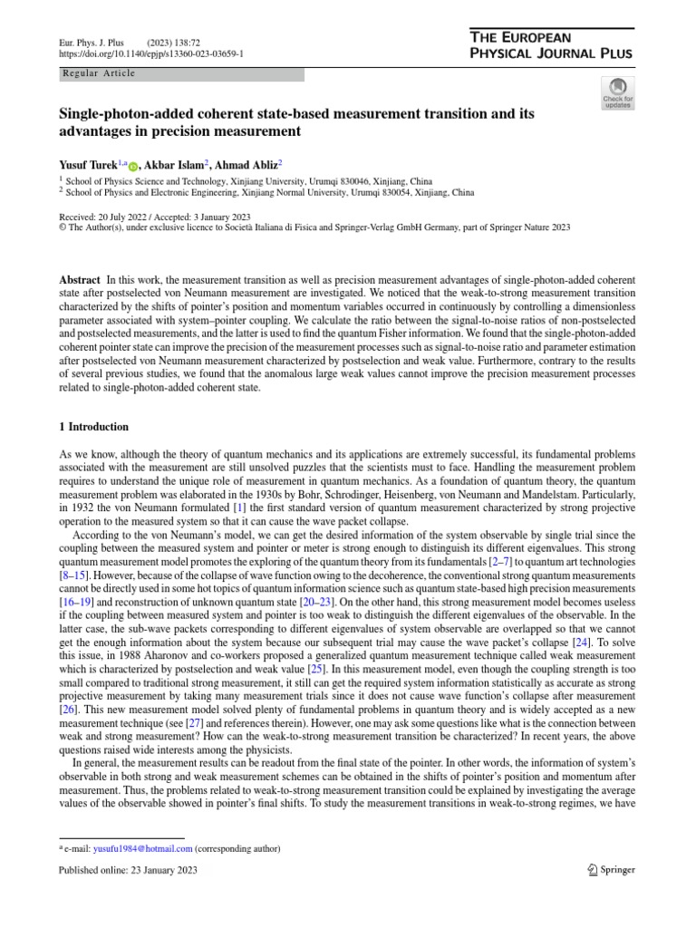 Single Photon Added Coherent State Based Measurement Transition And Its