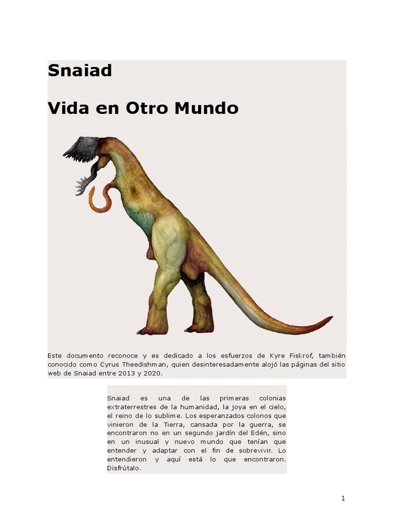 Book Snaiad Spanish | PDF | Corazón | Evolución