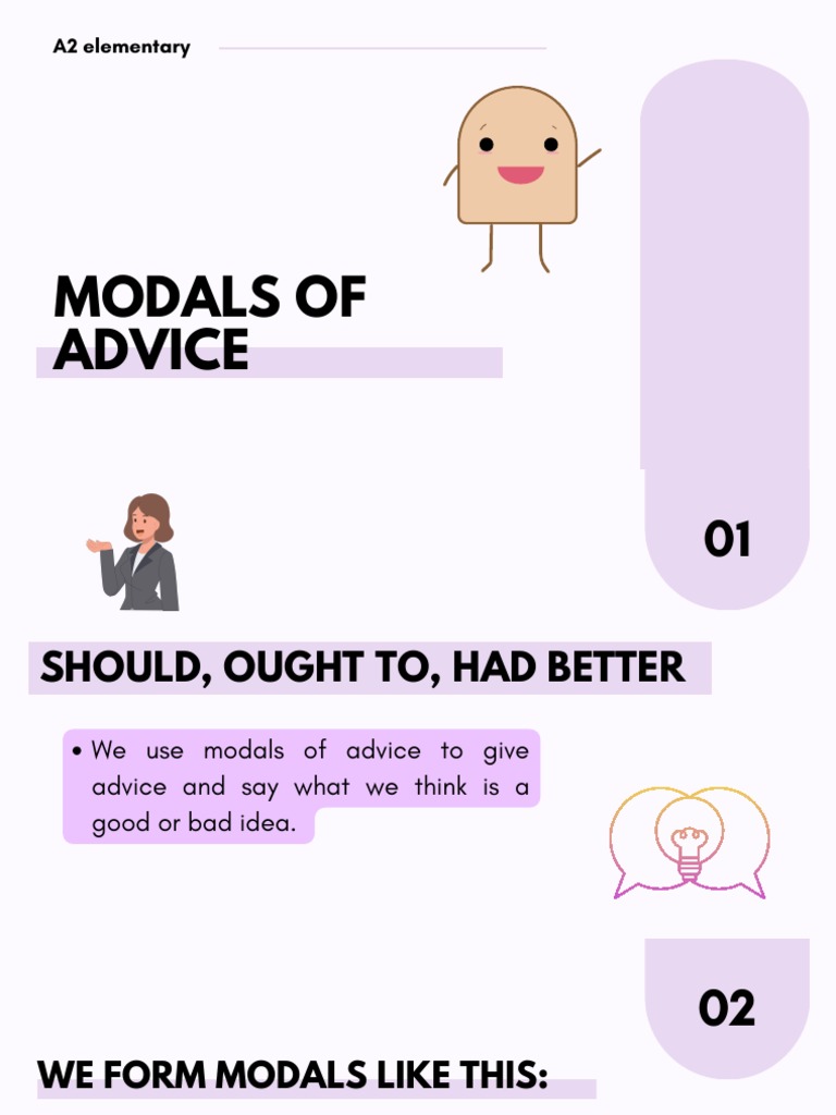 Modals of Advice | PDF | Verb | Cognition