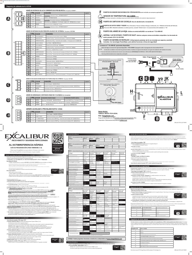 Instalacion Excalibur | PDF | Vehículos | Bienes manufacturados