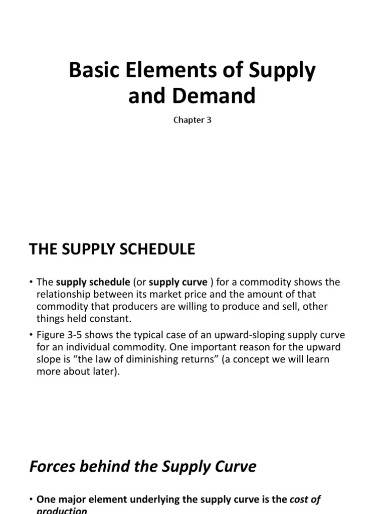 Lecture 7 | PDF | Supply (Economics) | Supply And Demand