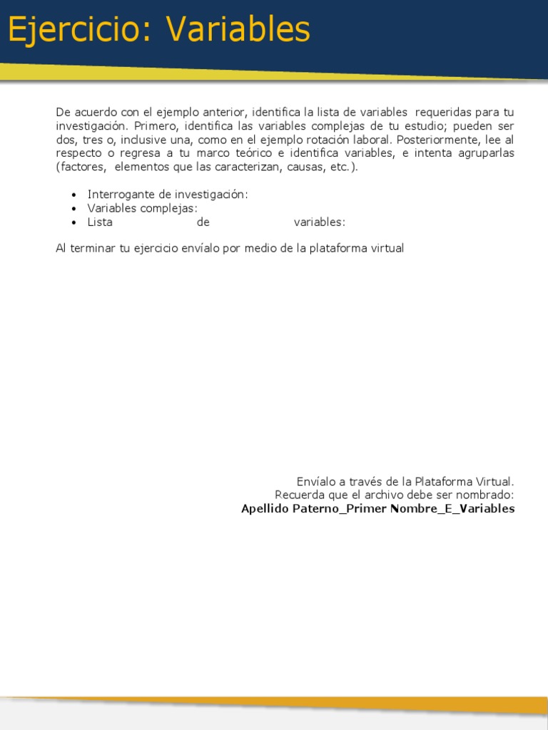 E Variables | PDF E Variables | PDF