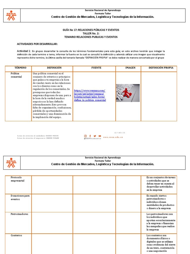 17 - 3.3 - 3 - Temario - RRPP - y - EVENTOS Jas | PDF | Logística | Business