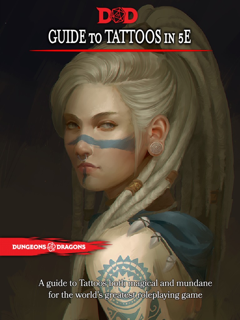 A Simplified Guide To Tattoos in 5e (D&D) - The Homebrewery | Download Free PDF | Tattoo | Ink