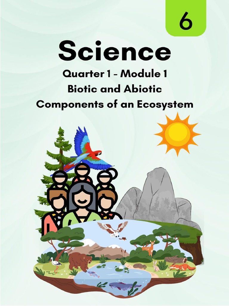 Biotic and Abiotic Components | PDF | Ecosystem | Natural Environment