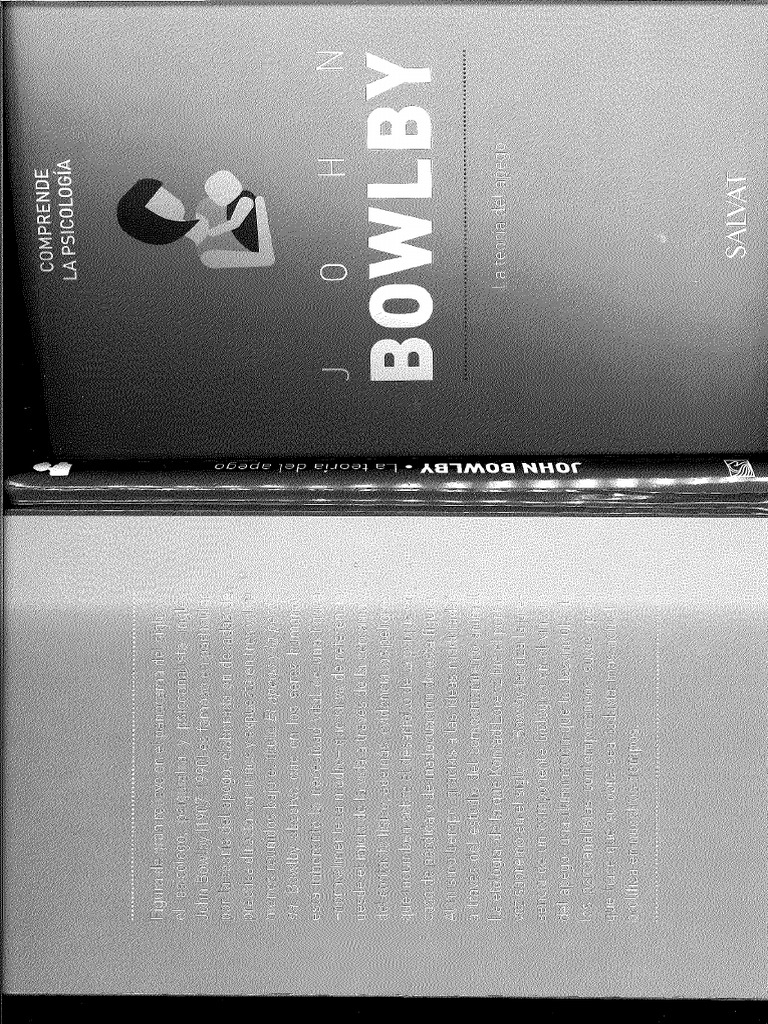 John Bowlby. La Teoría Del Apego. | PDF